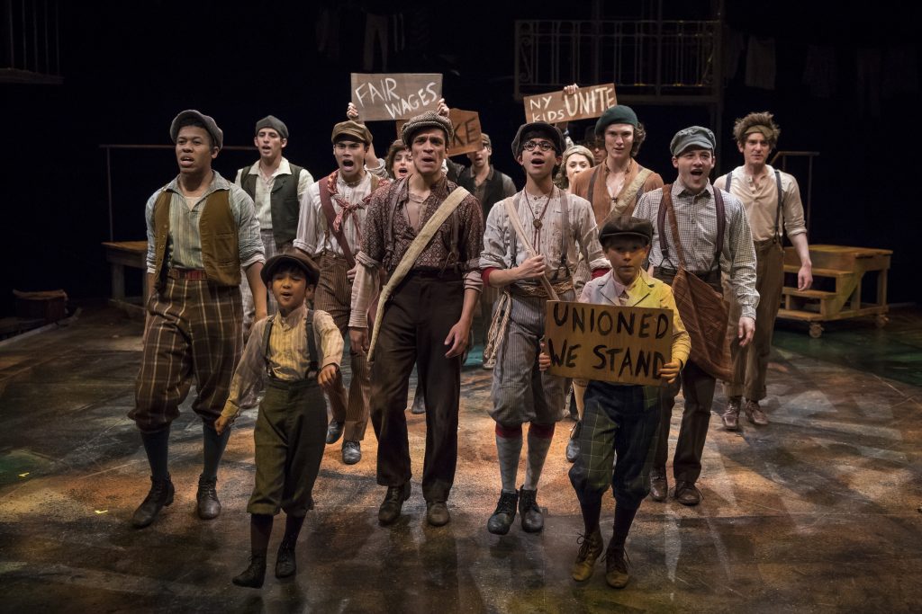 Carrying the Banner: A Review of Newsies: The Broadway Musical at ...